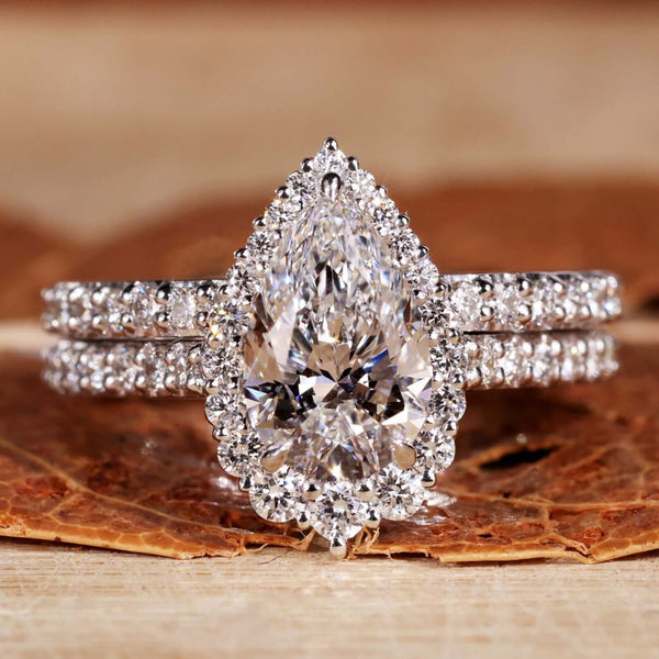 Teardrop engagement ring store